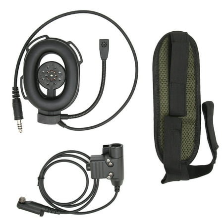 Military Unilateral Headset Motorcycle Unilateral Headset HD01 Military ...