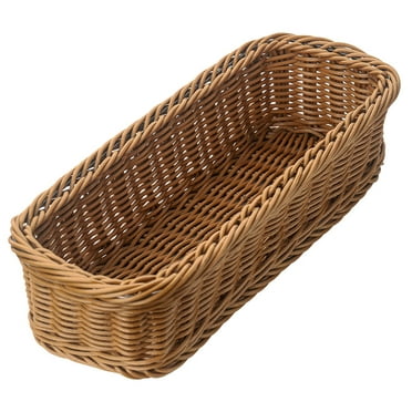 Better Homes & Gardens Beige Oval Rattan Caddy - Walmart.com