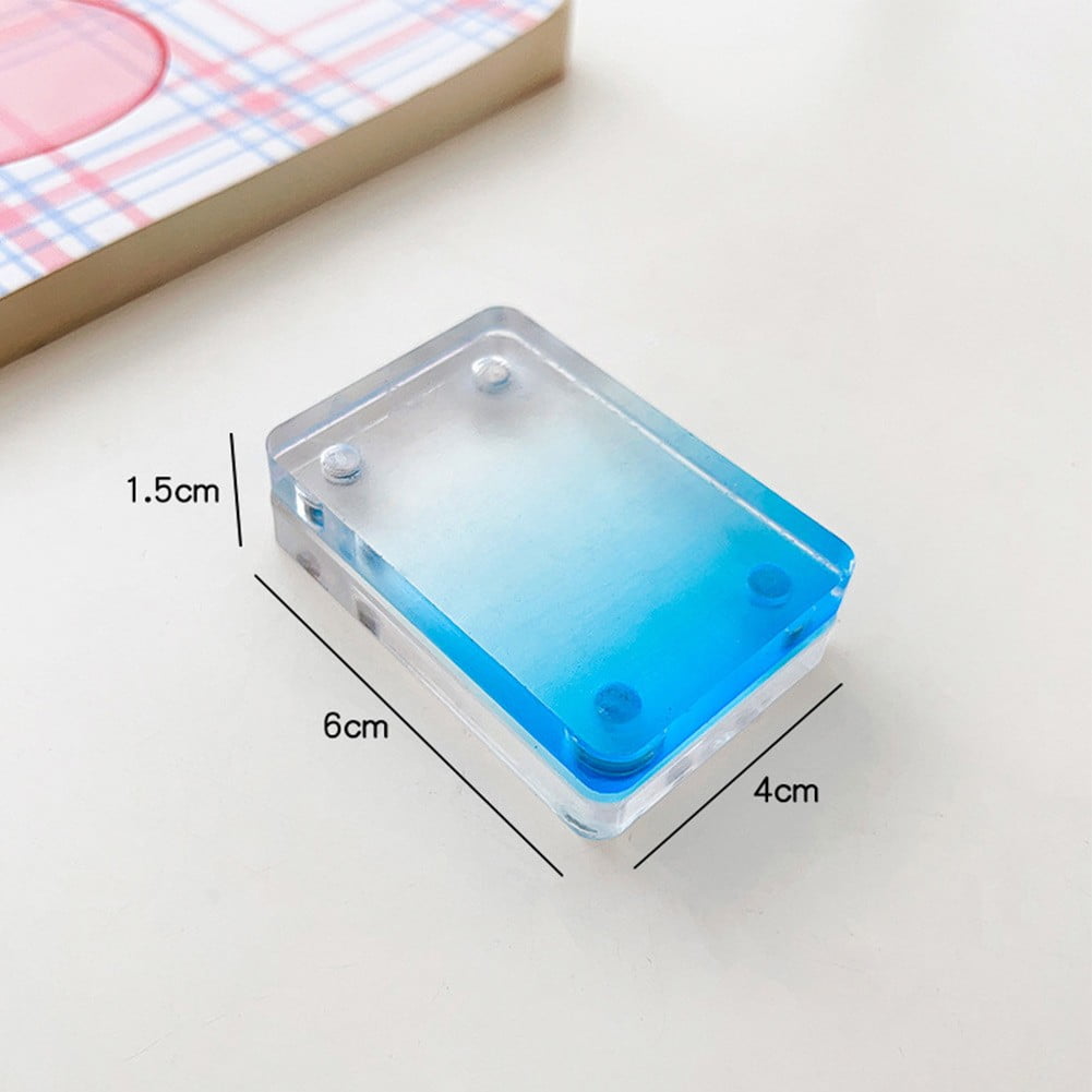 Acrylic Photo Frame Transparent Photocard Holder Magnetic Picture Frame ...