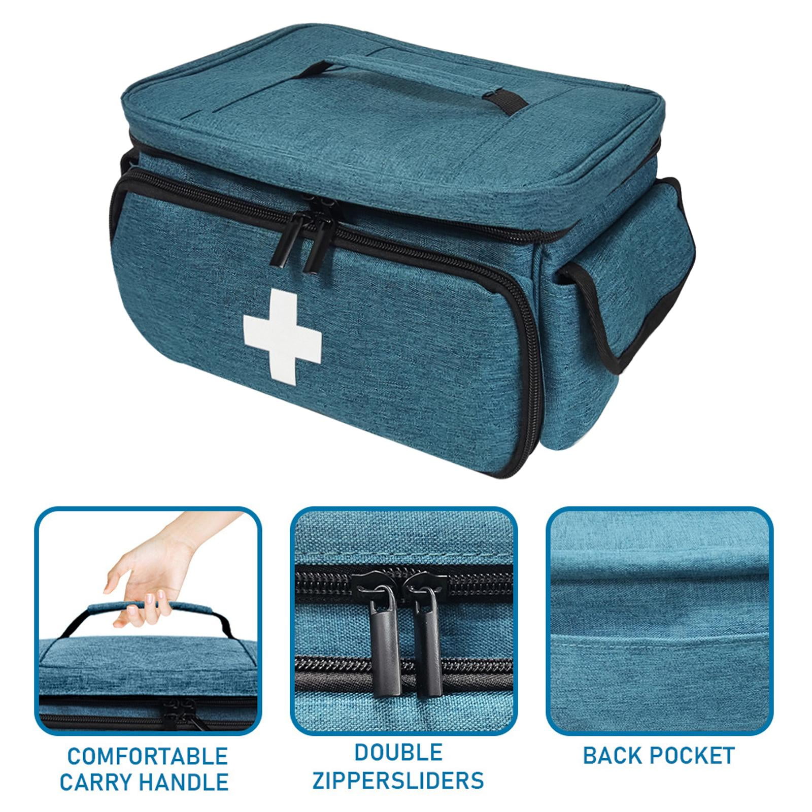 Bolsa de botiquín de primeros auxilios de viaje Yinane organizador ...