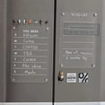 Home Decor Fridge Memo Board Refrigerator Memo Board with Reusable Wall ...