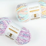 Crafted by Catherine Rainbow Multi Chunky Heather Super Bulky Yarn, 49 ...