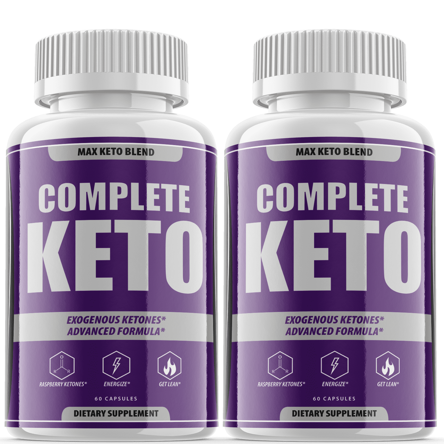 (2 Pack) Complete Keto - Keto Complete Diet Pills Capsules Supplement ...