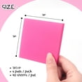 3x3 Pop Up Self-Stick Notes Pads, Bright Color Memo Sheets for Office ...