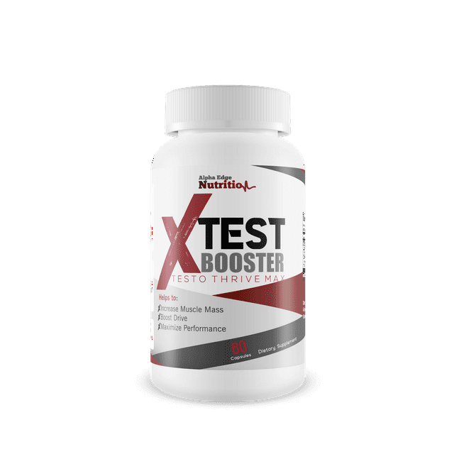 Alpha Edge Nutrition X Test Booster Testo Thrive Max Male