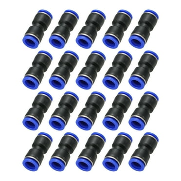40 Pieces Straight Push Connectors, Push To Connect Fittings Quick ...