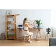 ZMSHOP 12" All-Metal Retro Desk Fan, 3-Speed, Wide Oscillation ...
