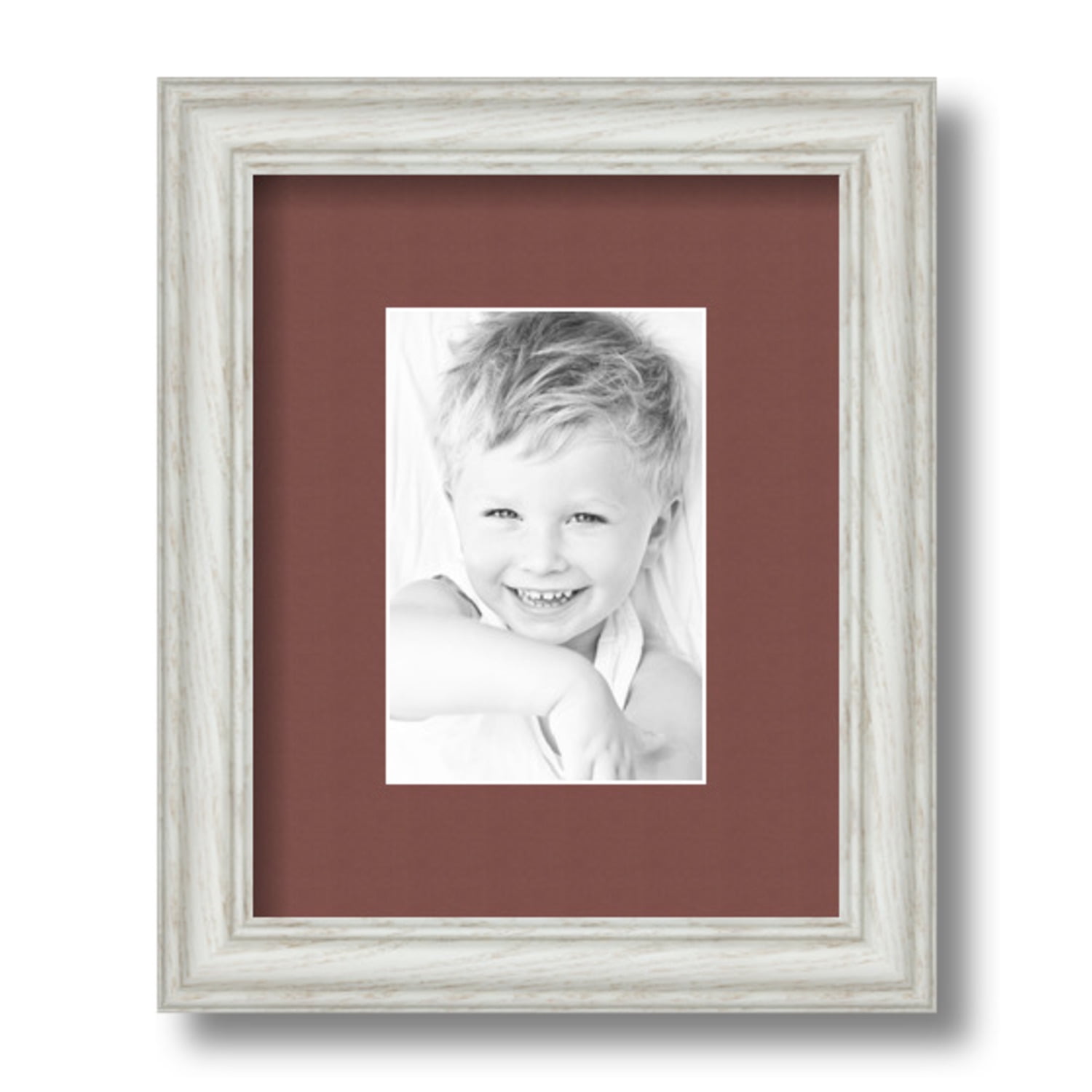 ArtToFrames 8x10 Matted Picture Frame with 4x6 Single Mat Photo Opening ...