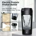 LANFENG Electric Portable Whey Protein Shaker Bottle Automatic Stirring ...