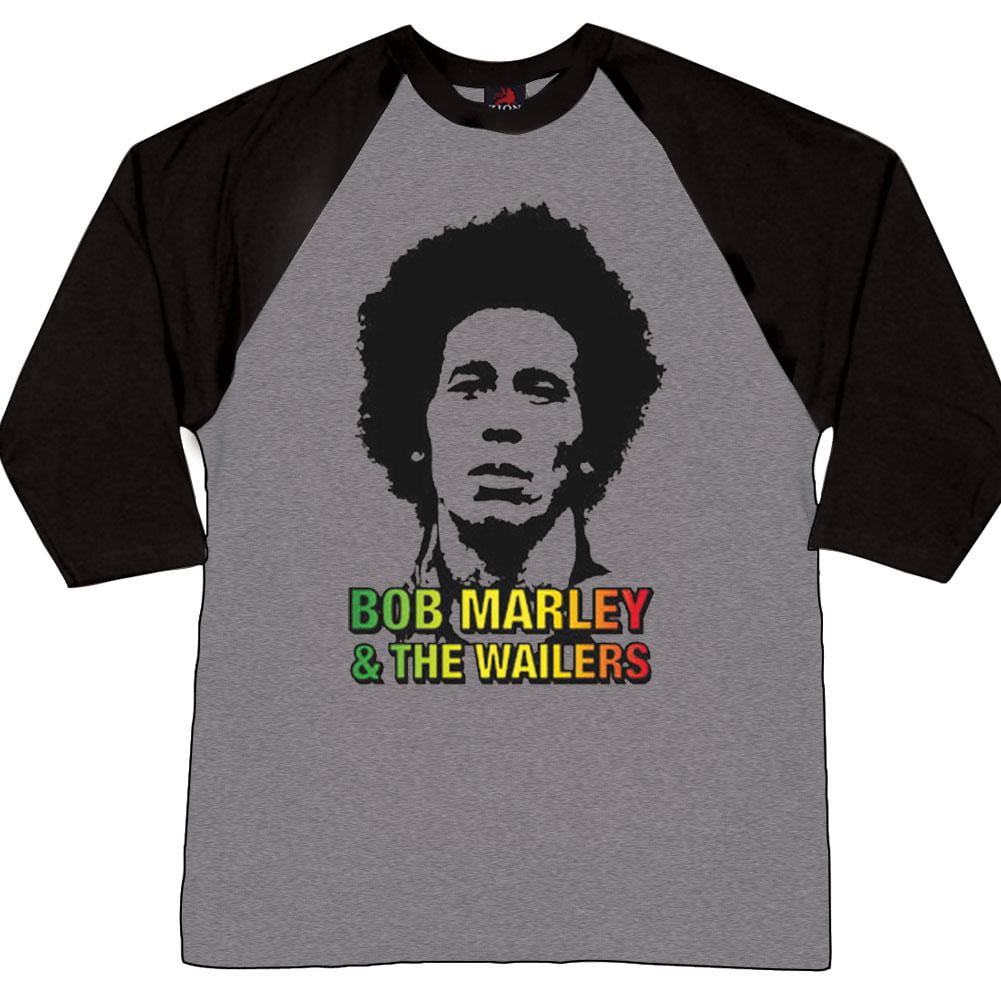 Click here for Bob Marley - Bob Wailers Raglan prices