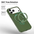 Shimist For iPhone 17 Pro Max 6.9" Case Built-in Magnetic Ring Stable ...