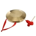 ROSENICE Traditional Style Copper Gong Golden 1 Set 5.89x5.89x0.79in ...