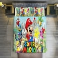 Super Mario Bed Duvet Cover Microfiber Bedding Sets 3D Printed ...