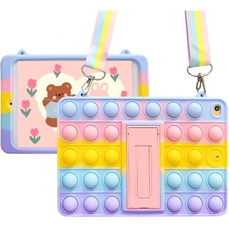 Push Pop Fidget Toys Case For Ipad 2019/2020/2021 (7th/8th/9th) 10 ...