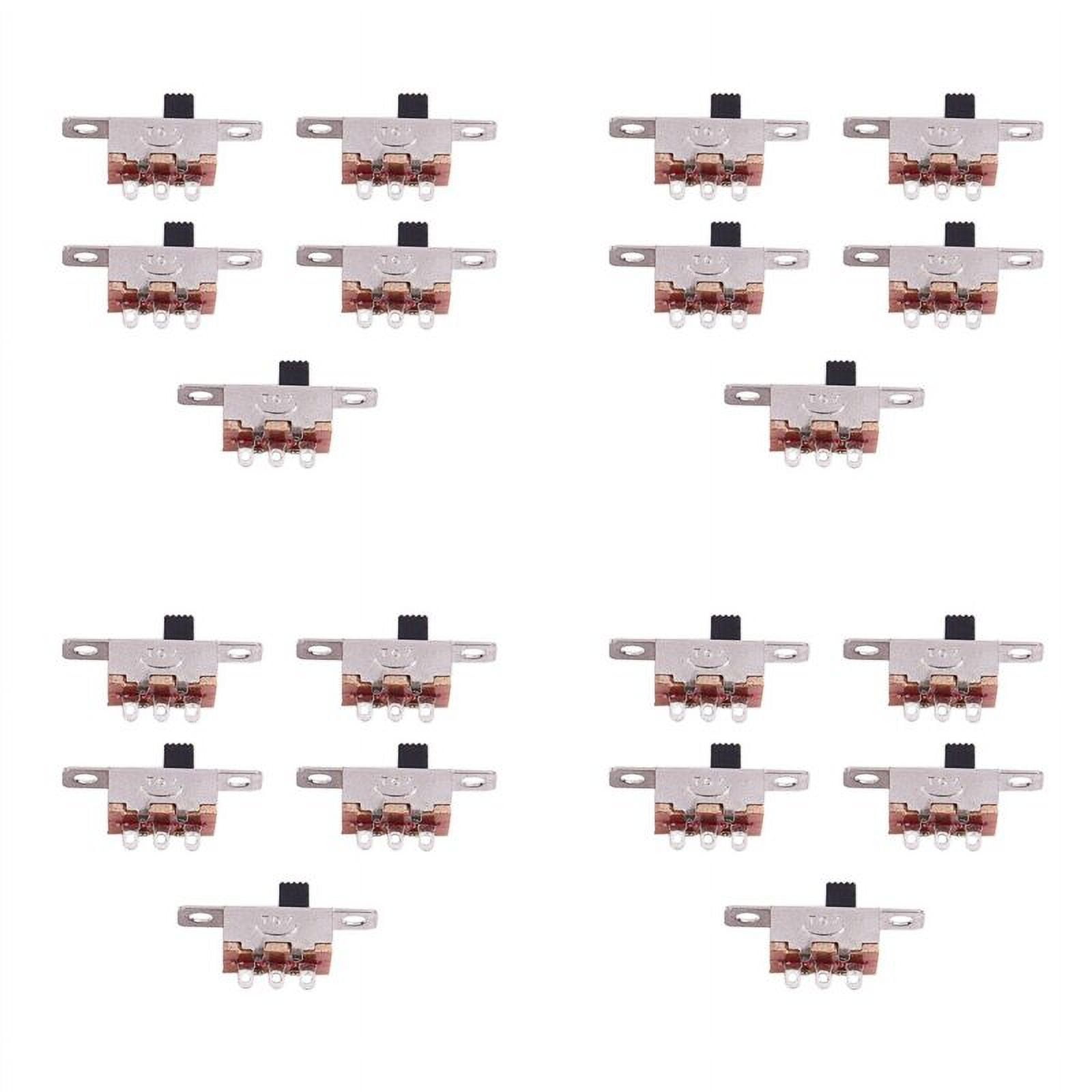 Interruptor deslizante vertical NQ SS12F15-G3 1P2T 2 posiciones con terminal de soldadura 20 ...