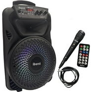 Quantum FX Portable BT Speaker with FM Radio - Blue - Walmart.com