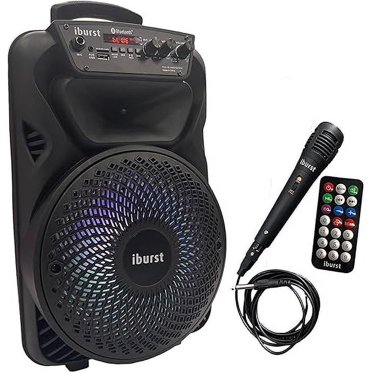 Quantum FX Portable BT Speaker with FM Radio - Blue - Walmart.com