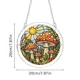 Cinvoph Acrylic Puzzle Suncatcher 83 Pieces DIY Window Ornament with ...