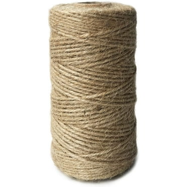 CleverDelights Black Jute Twine - 50 Yards - 2mm Diameter - Eco ...
