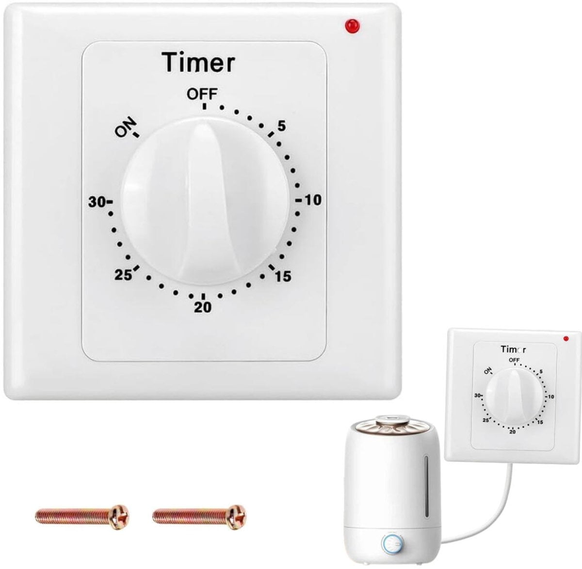 Countdown Switch - 30 Minutes - Countdown Timer Switch - Mechanical ...