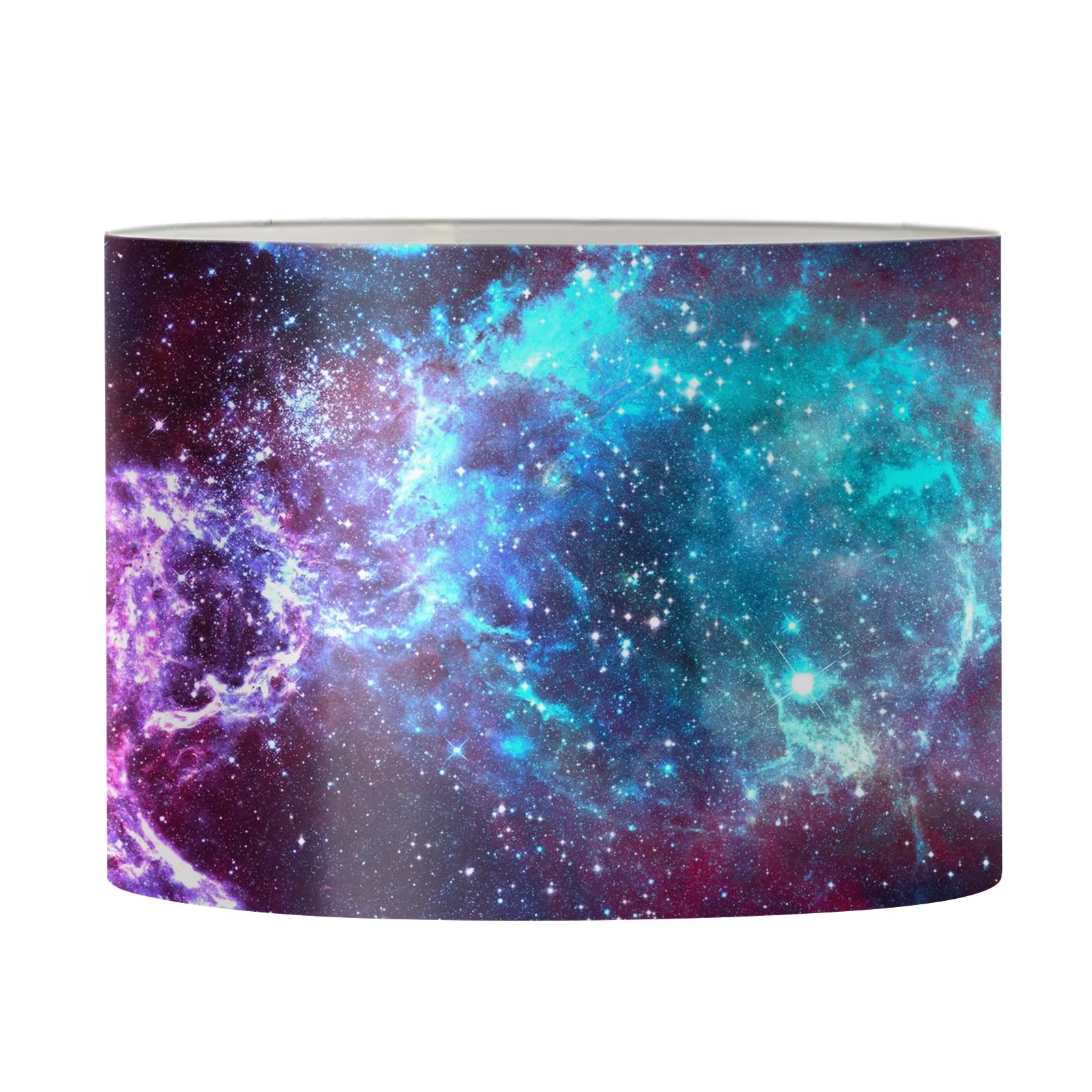 NETILGEN Cylinder Lamp Shade for Bedroom Starry Sky Lampshades Living ...