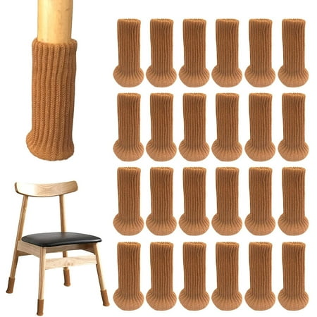 Furniture Booties with Anti-Slip Pads Knitted Elastic Wood Furniture ...