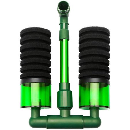 Double Sponge Filter, Bio-Chemical Submersible Sponge Filter for ...
