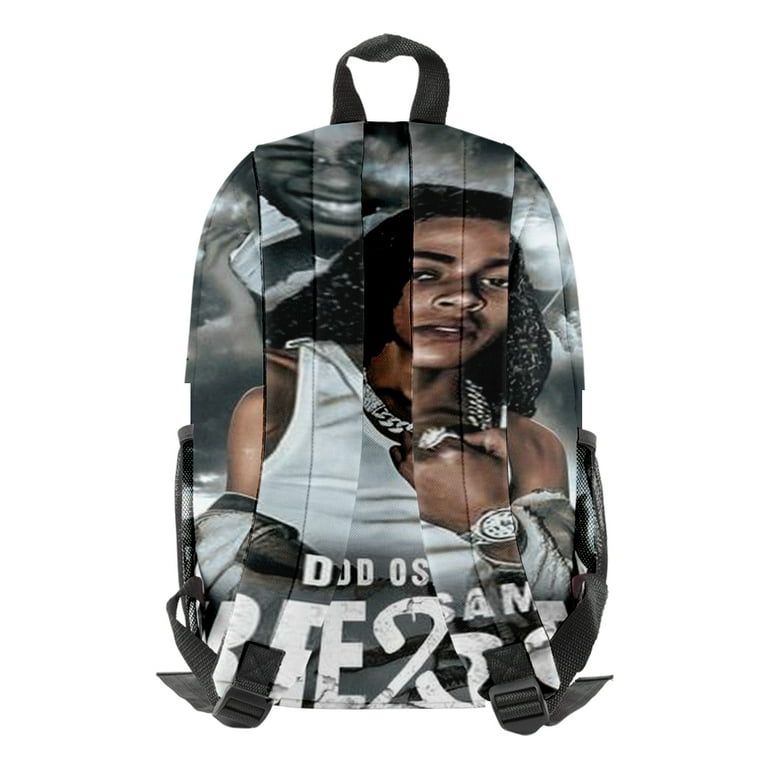 DD Osama Rapper backpack Denim bag Unisex Oxford Cloth DD Osama Rapper backpack Denim bag Unisex Oxford Cloth