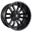 Fuel D755 Reaction 20X10 6X135/6X139.7 -18Et 106.1Cb Gloss Black Milled ...
