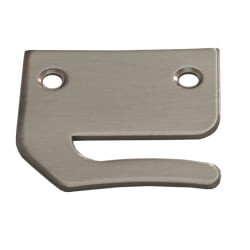 Large Rim Strike Plate for Casement Latch, Satin Nickel by Stone Harbor ...