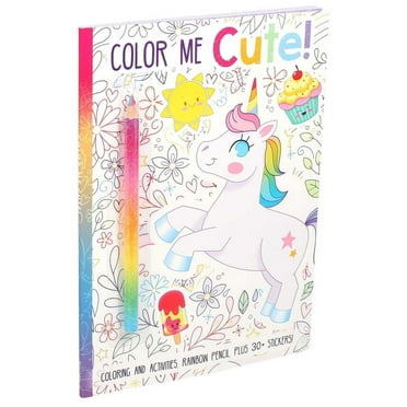 Color Cute Coloring Book: Perfectly Portable Pages - Walmart.com