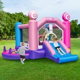 OLAKIDS Candyland Bounce House: Indoor/Outdoor Kids' Jumper with Slide ...