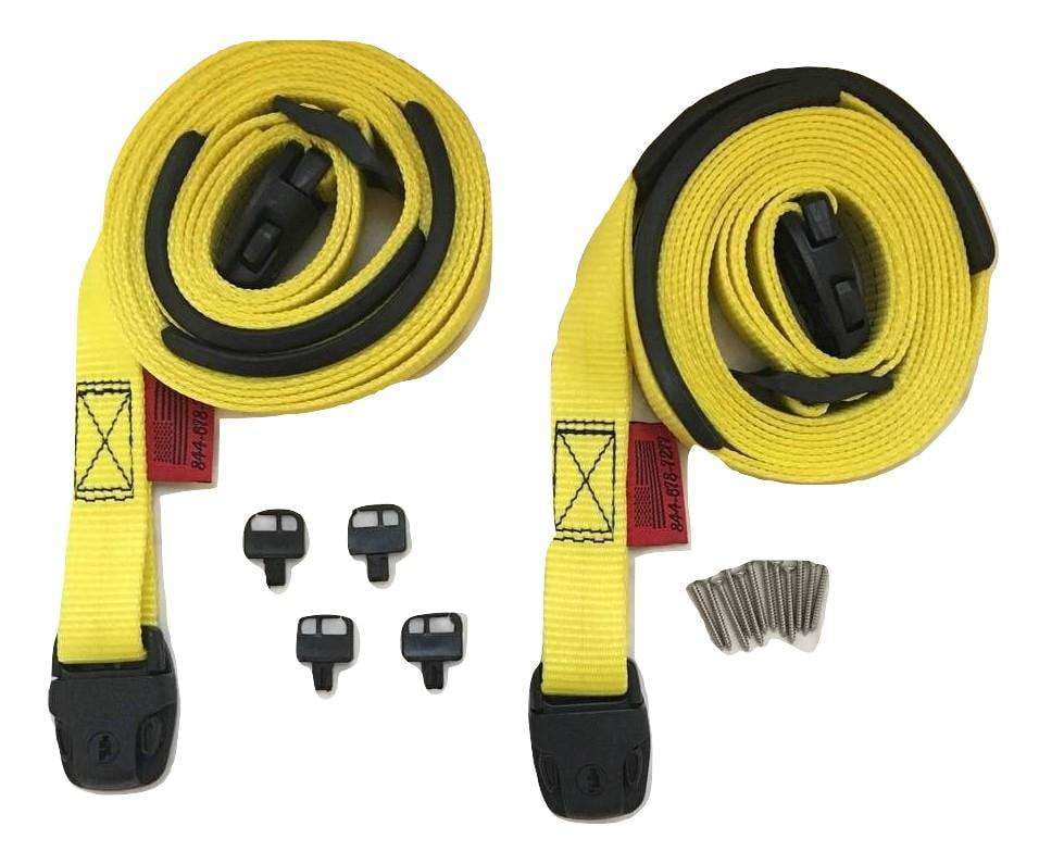Spa Cover Hot Tub Wind Strap Complete Kit Nexus Locks | YELLOW Size: 10 ...