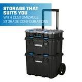 HART Stack System Tool Box with Removable Organizer Bins, Fits Modular ...