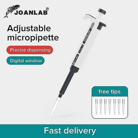 Joanlab Laboratory Pipette Plastic Pipettes Dropper Manual Digital ...