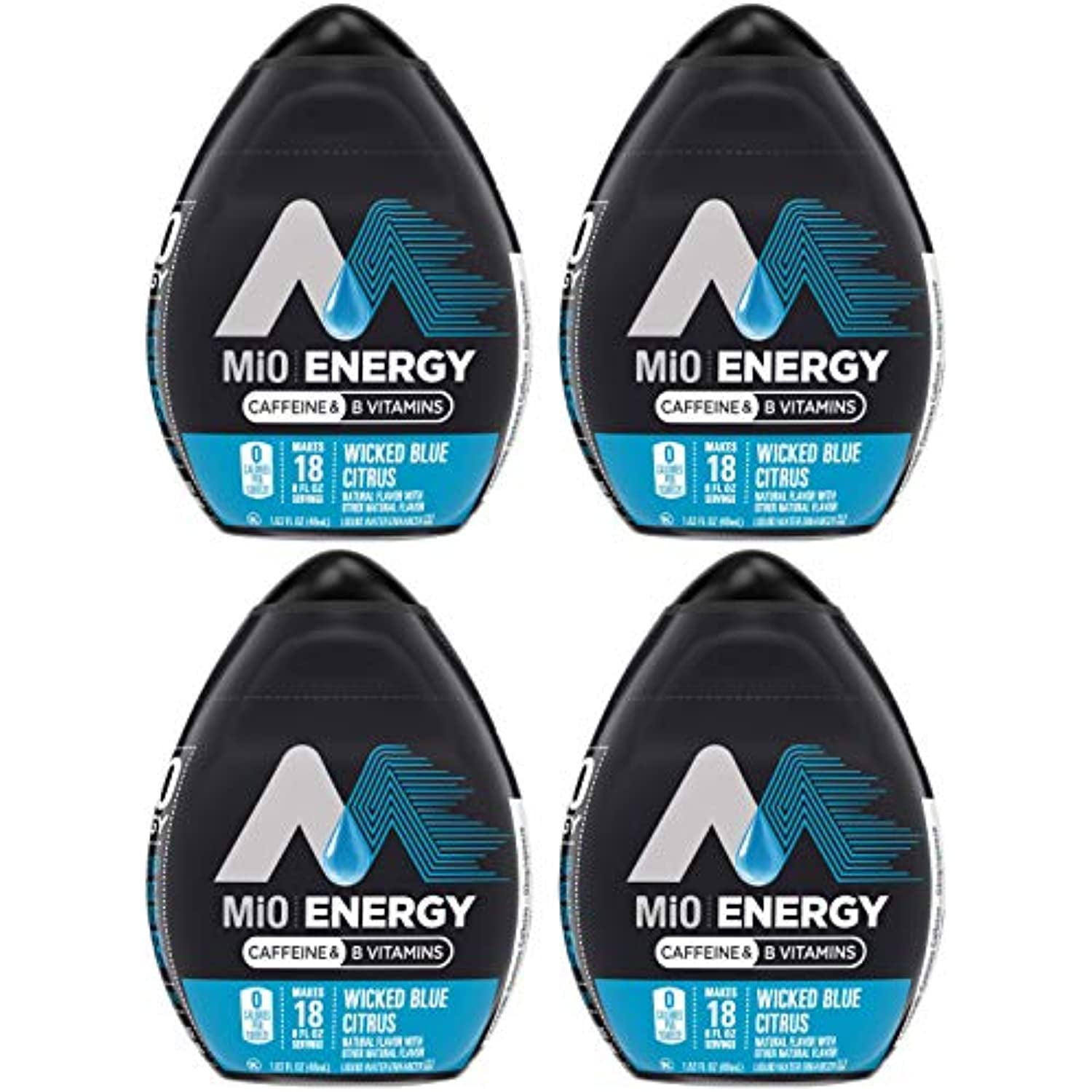 Mio Energy Wicked Blue Citrus (Pack Of 4) - Walmart.com