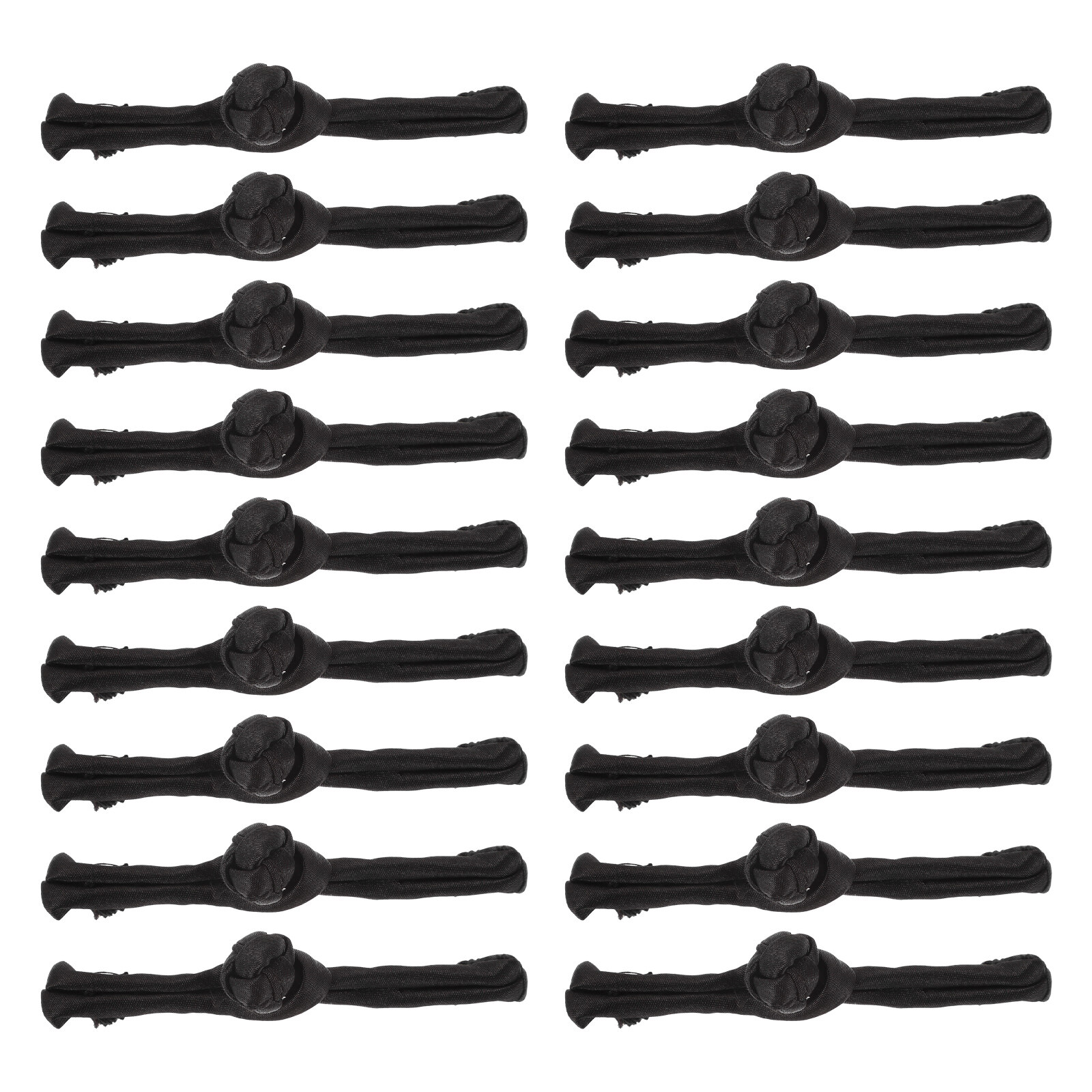 20 Pairs Cheongsam Closure Fastener Cheongsam Costume Tang Suit DIY ...