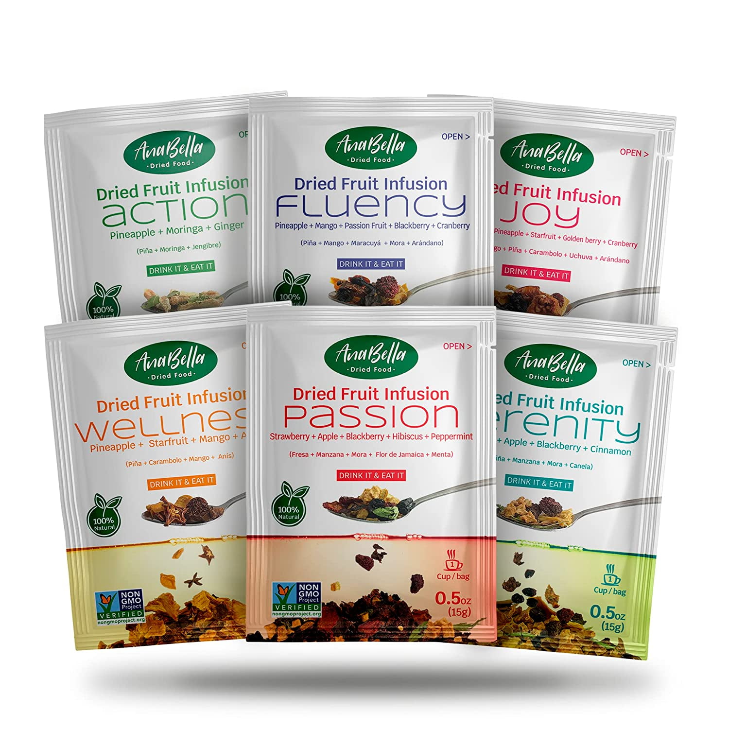 Anabella Dried Food Anabella Dried Fruit Infusions. Assorted. 100% ...