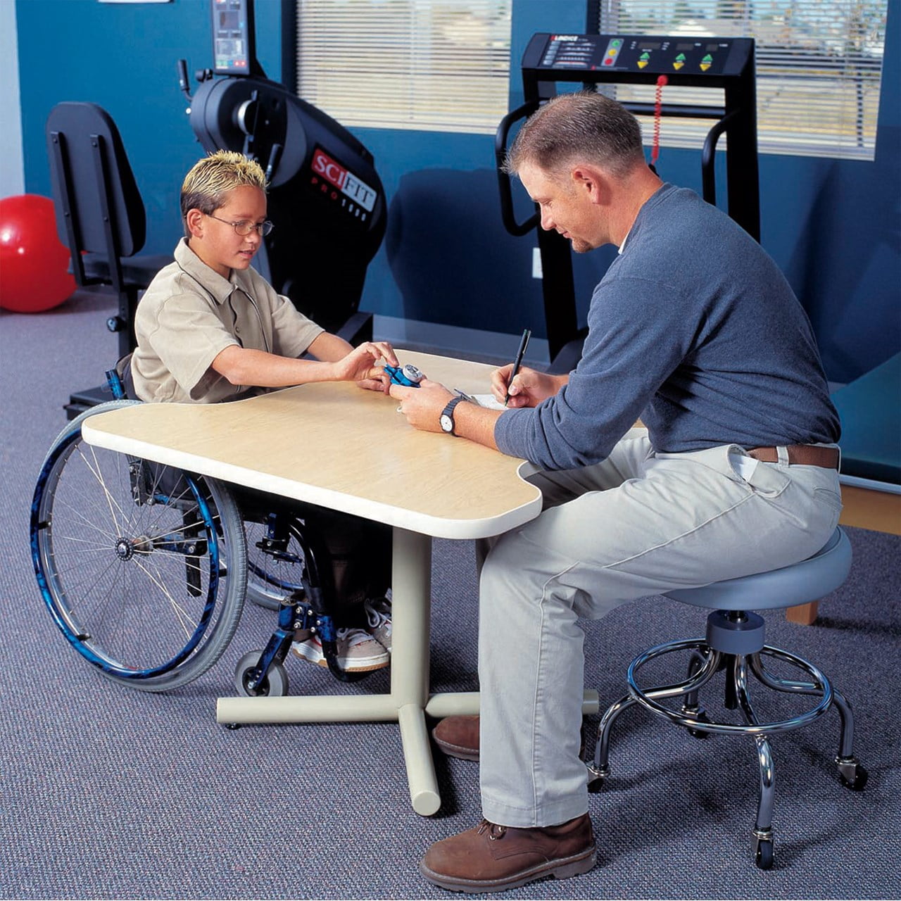 Hand Therapy Table with Dual Comfort Recesses - Walmart.com