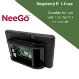 Raspberry Pi 4 Screen Case for Raspberry Pi Monitor Touchscreen 7-inch ...