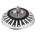 Mesh Sink Filter Anti-Clogging Shower Hair Catcher Round Drain Cover ...