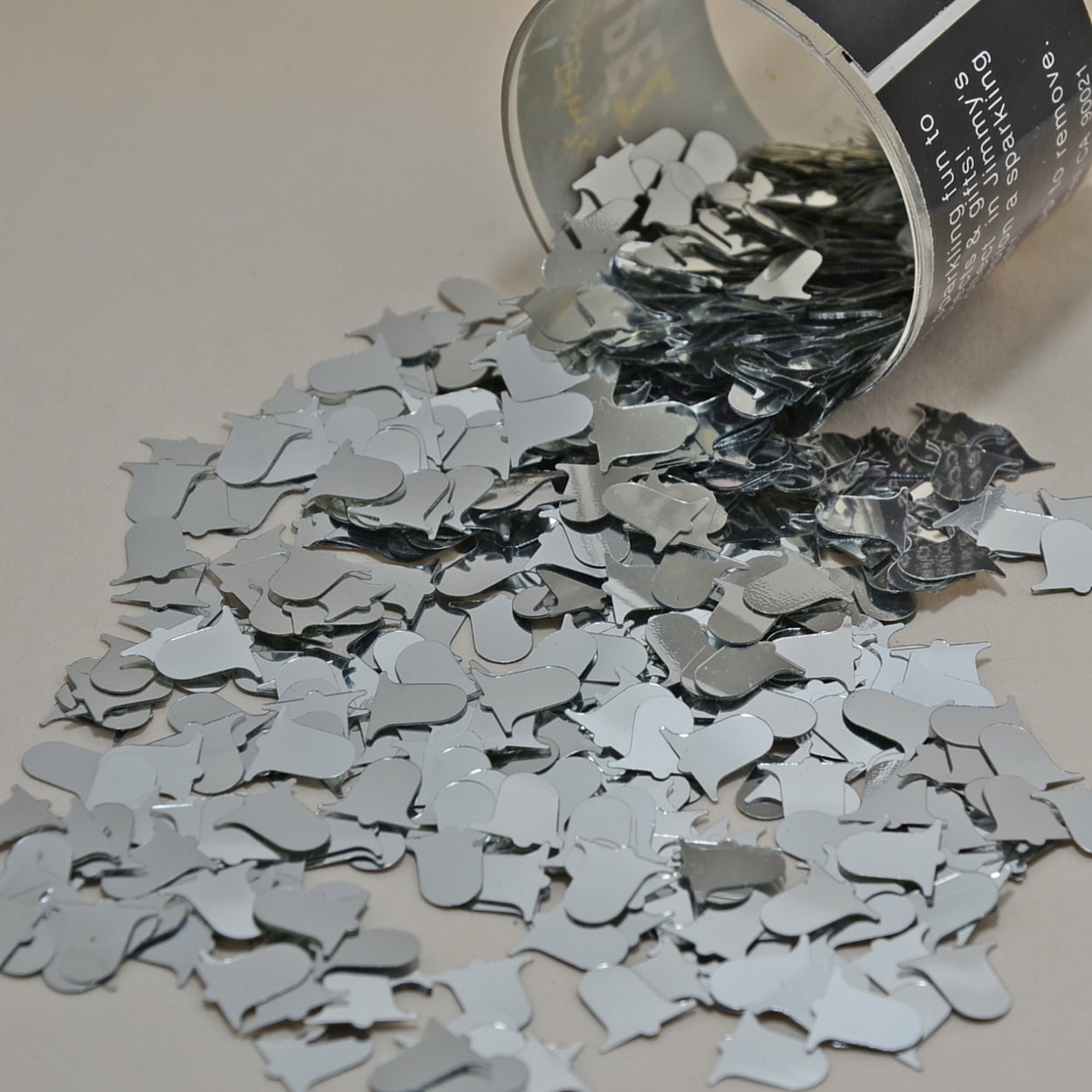 Confetti Bell Silver - Pouch (1/2 oz) - CCP8717 - Walmart.com