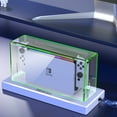 Mooroer Nintendo Switch Dust Cover with LED Light, Clear Case for ...