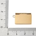 304 Stainless Steel Pendants with Magnetic Envelope Charm Golden 13 ...