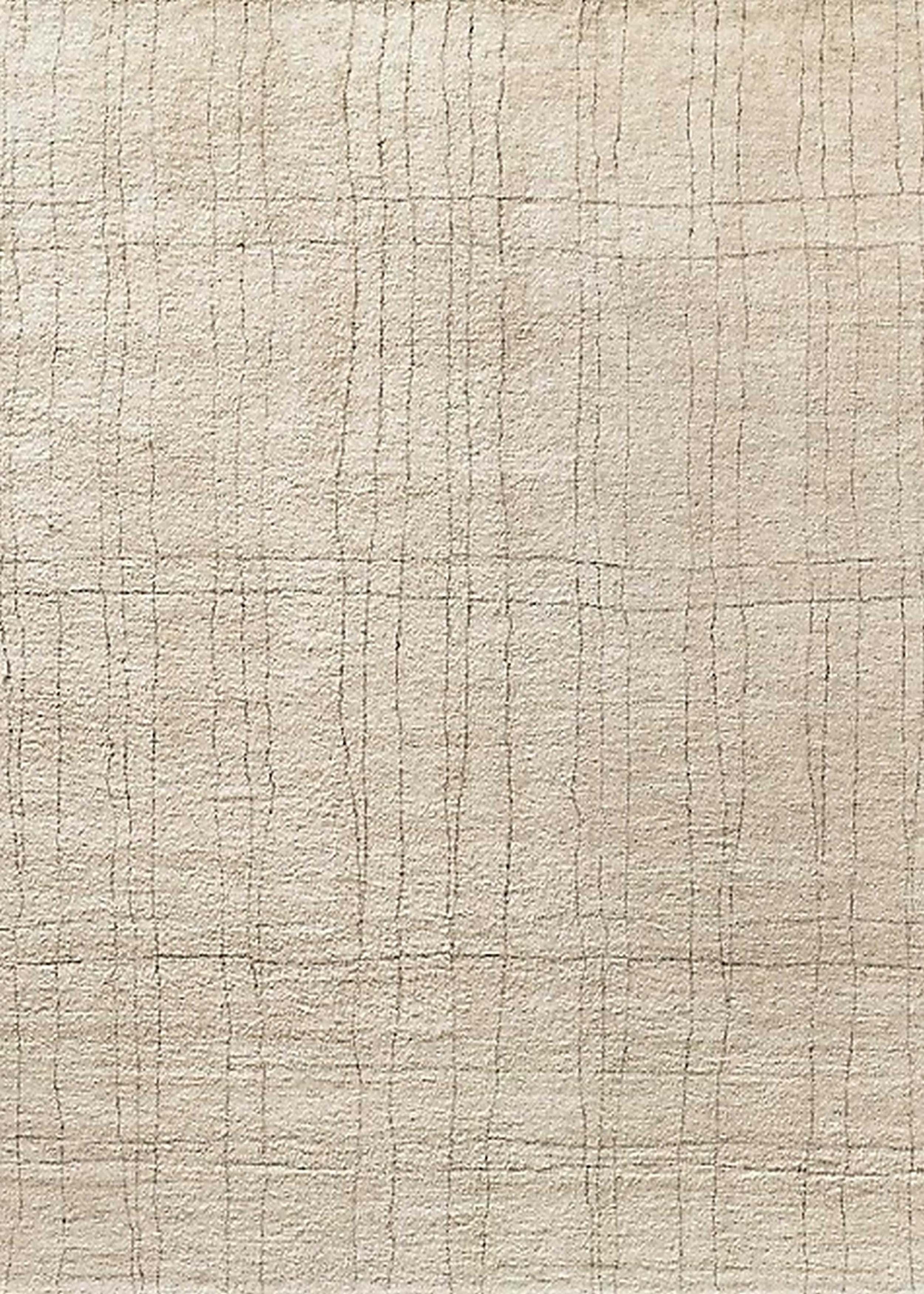 Ahgly Company Indoor Rectangle Mid-Century Modern Wheat Beige Solid ...