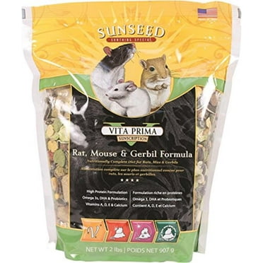 Mazuri Rat & Mouse Diet 2 lbs | For All Life Stages | Nutrional Pet ...