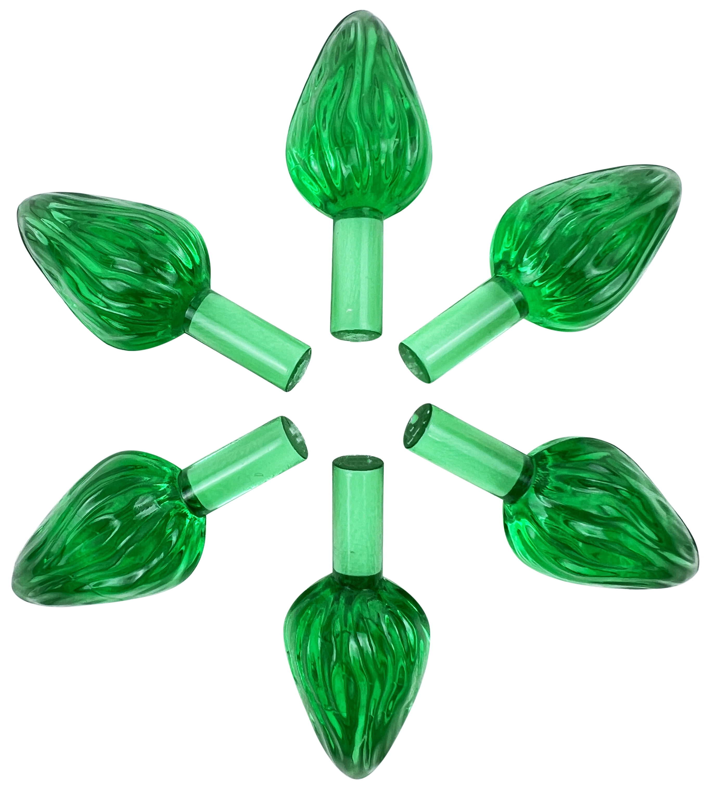 National Artcraft® LARGE GREEN Twist-Style Ceramic Christmas Tree ...