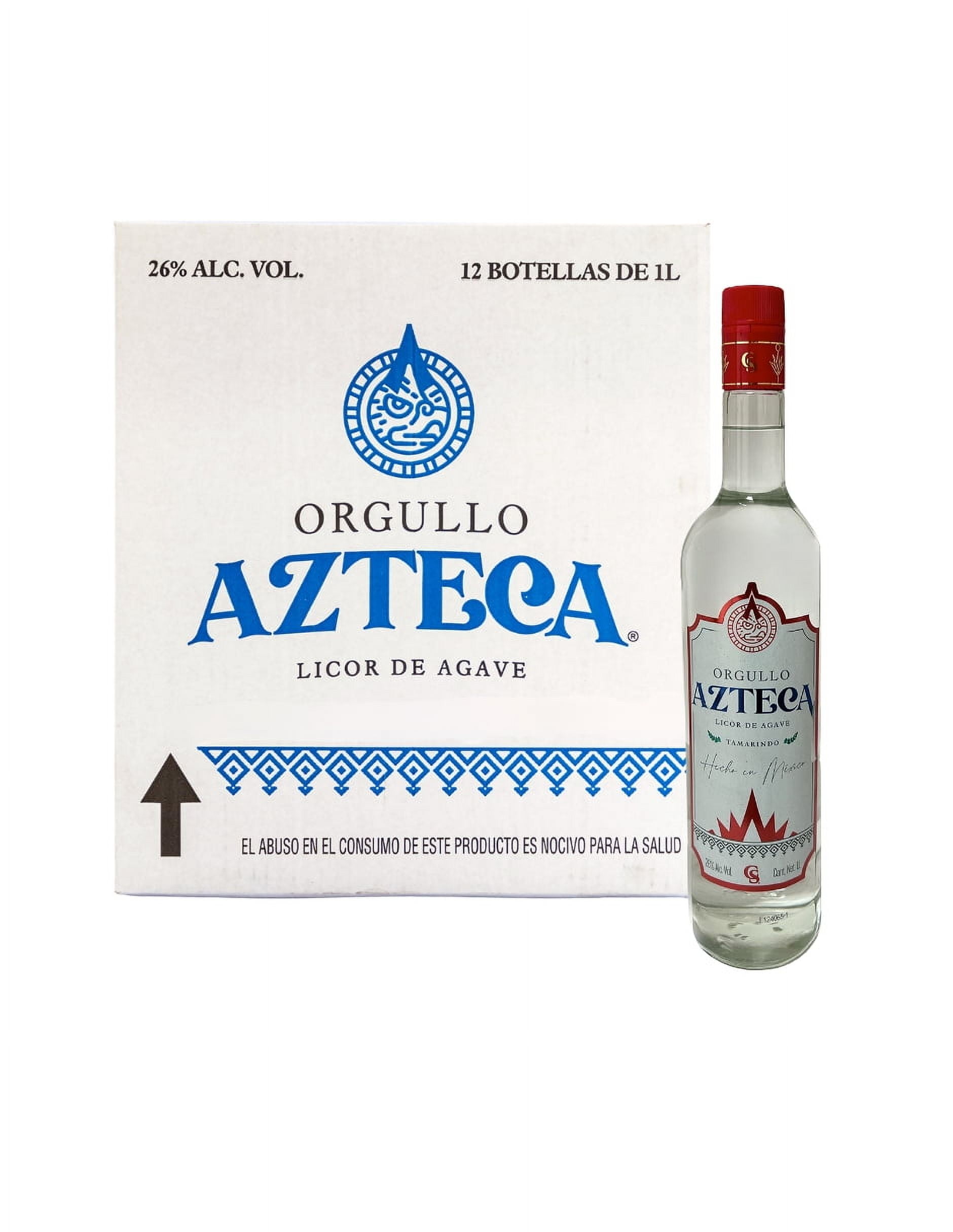 Caja Licor de Agave Orgullo Azteca Tamarindo 1000 Ml Orgullo Azteca ...