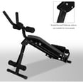 Bigzzia Ab Machine, Home Gym Workout Equipment, Foldable with LCD ...