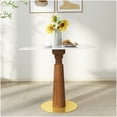 Compact Square Table for Small Spaces, 2-Person Dining Table with ...